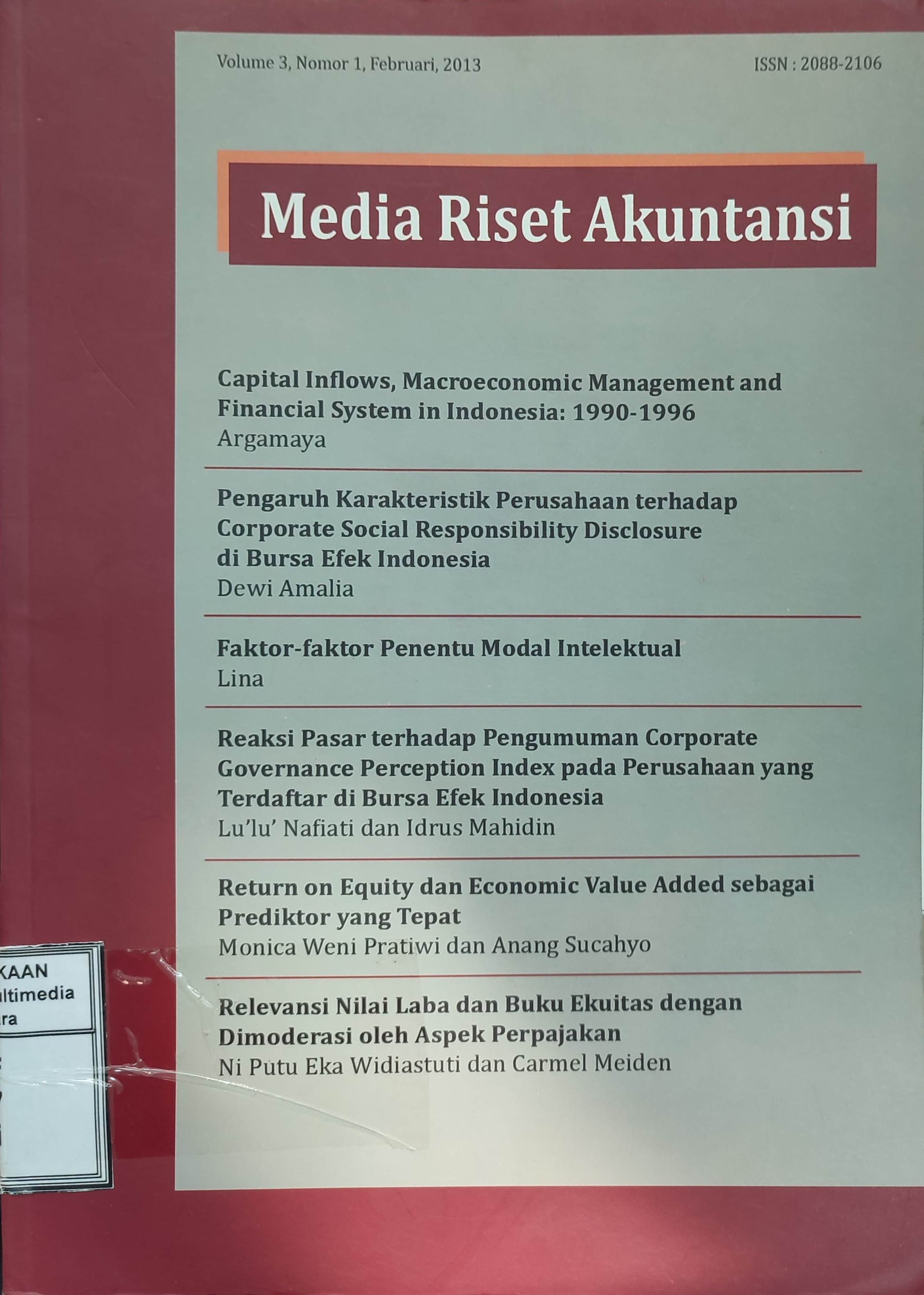 Collections | Universitas Multimedia Nusantara Online Library